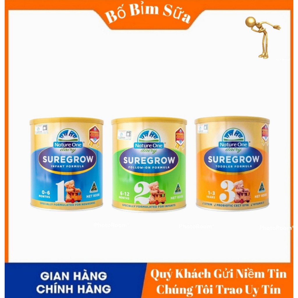 Nature One Dairy SureGrow weight gain powder milk supports your baby's ...