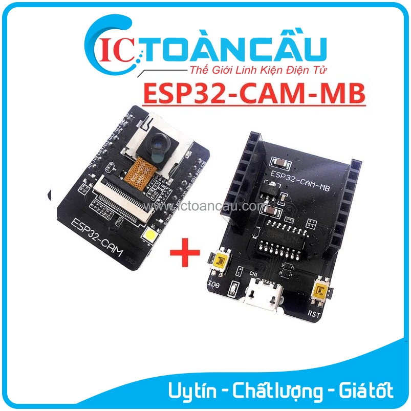 Esp 32-CAM camera wifi transceiver Module with integrated wifi | Shopee ...