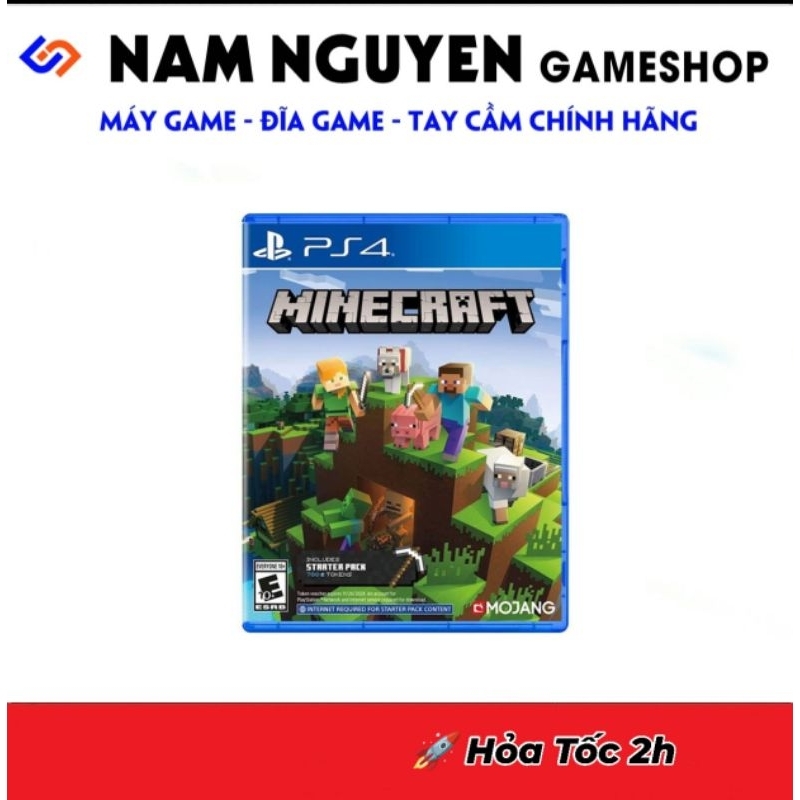 PS4 Game Disc | Minecraft (1-2 Players) | Shopee Malaysia