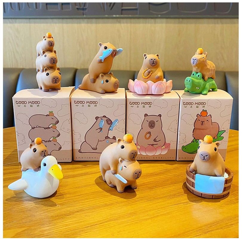 Cute La Capybara Mouse Model As Gift, Decoration, Cute Lang Capybara ...