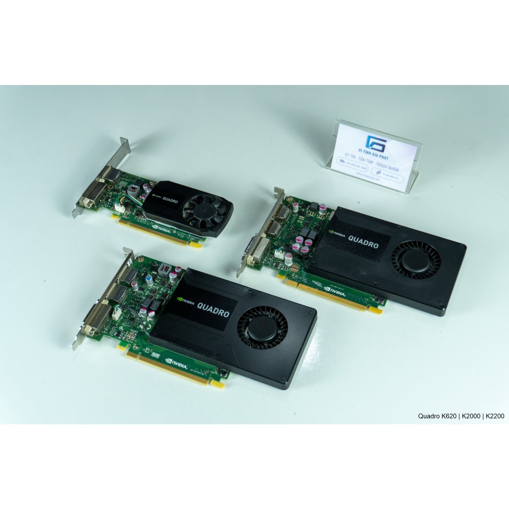 Nvidia QUADRO 600 / K600 / K620 / 2000 / K2200 / K4000 / C2050 video ...