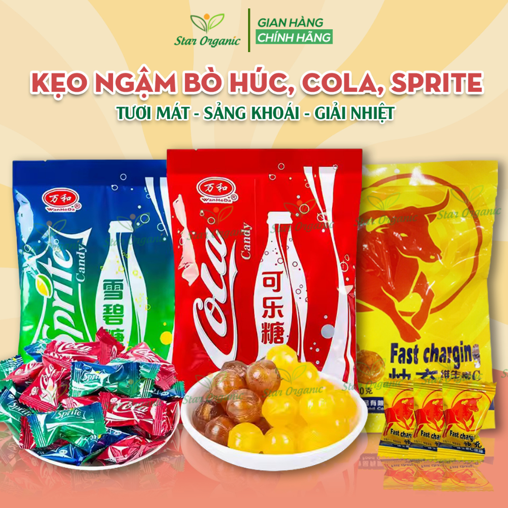 Fresh and Awake Red Bull, Coca, Sprite Lemon Lozenges Pack of 350g ...
