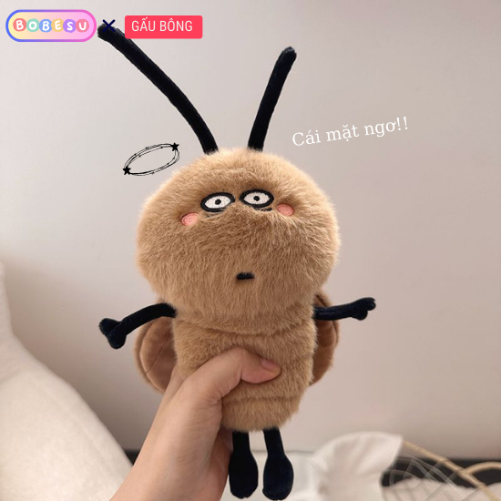 TRI Cockroach Teddy Bear Lovely Tieu Cuong Teddy Bear Cute Inanimate ...