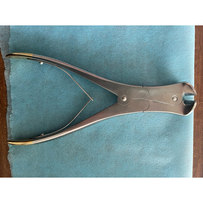 Nail cutting and splint cutting pliers 24 cm with gold handle | Shopee ...
