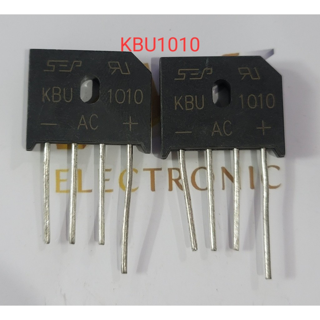 Diode Bridge KBU1010 10A 1000V DIP-4 Genuine New 100% (Child) | Shopee ...