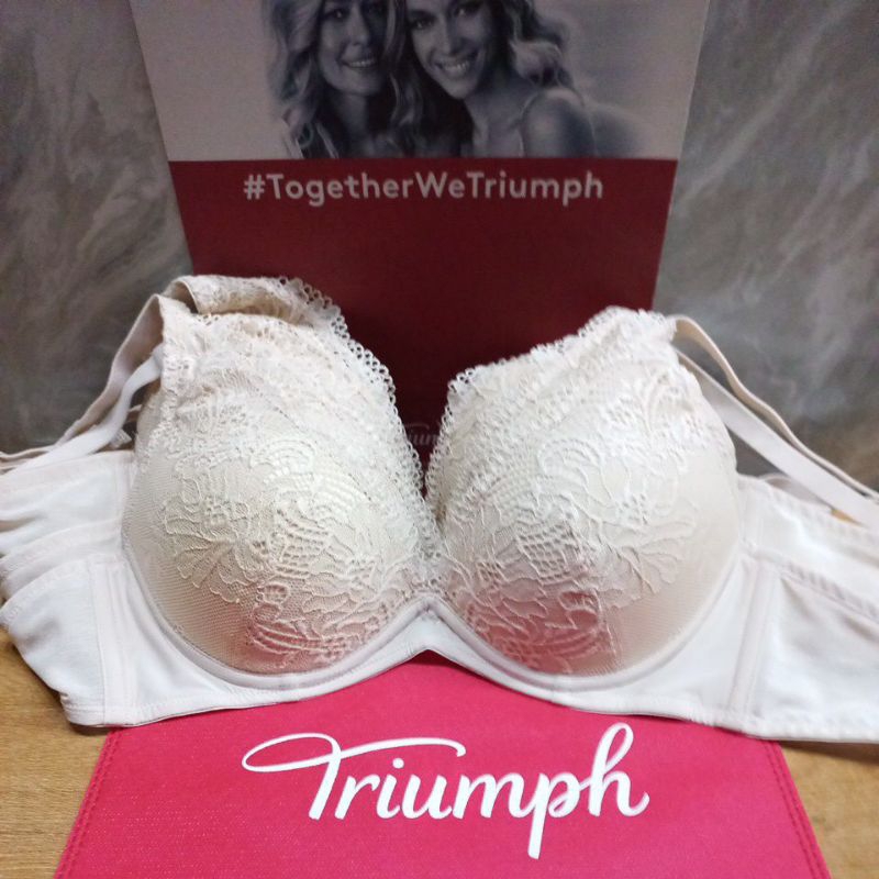 Triumph Simply Style Larkspur WHU DV bras are lifted foam rim size 75a,b, 80a,b | Shopee Malaysia