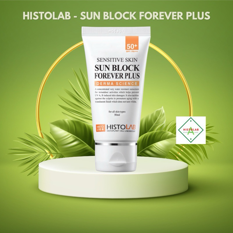 [HISTOLAB] Sunscreen For Sensitive Skin - SUN BLOCK FOREVER PLUS SPF50+ / PA + + | Shopee Malaysia