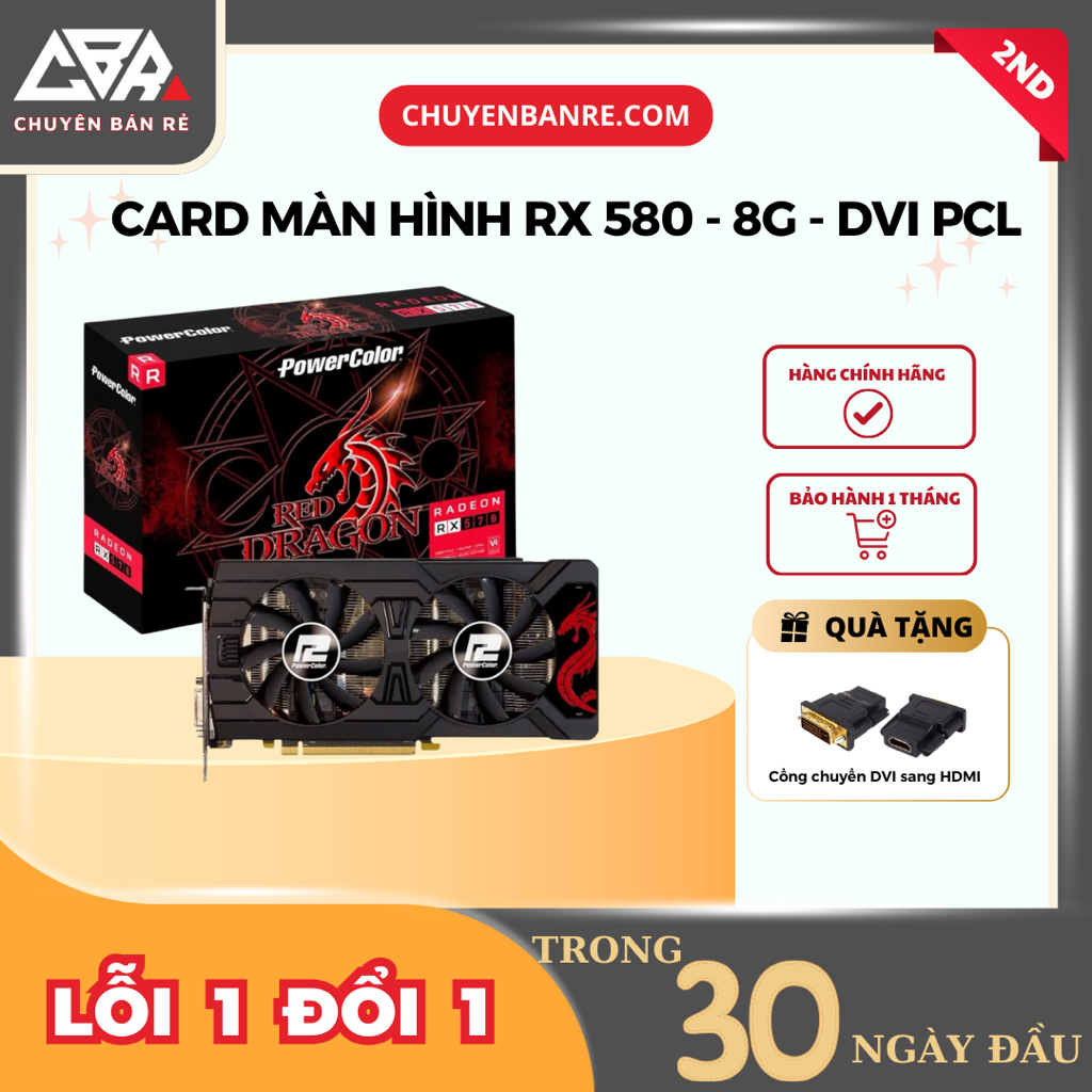 Monitor CARD RX 580 / 570 - 8G - DVI Asus PCL | Shopee Malaysia