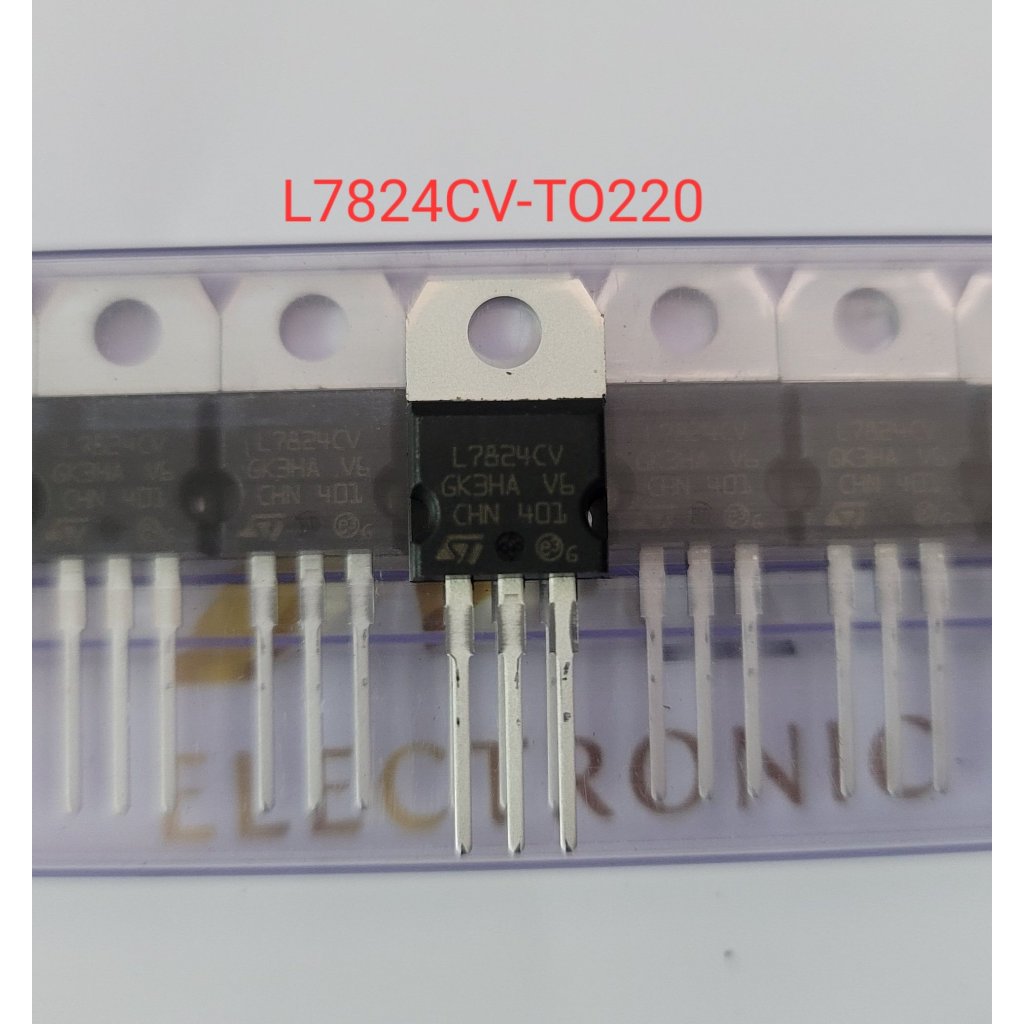 Power IC L7824CV L7824 24V TO220 100% new genuine (piece) | Shopee Malaysia