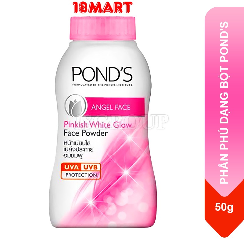 Pond's Angel Face Pinkish White Glow Face Powder 50g | Shopee Malaysia