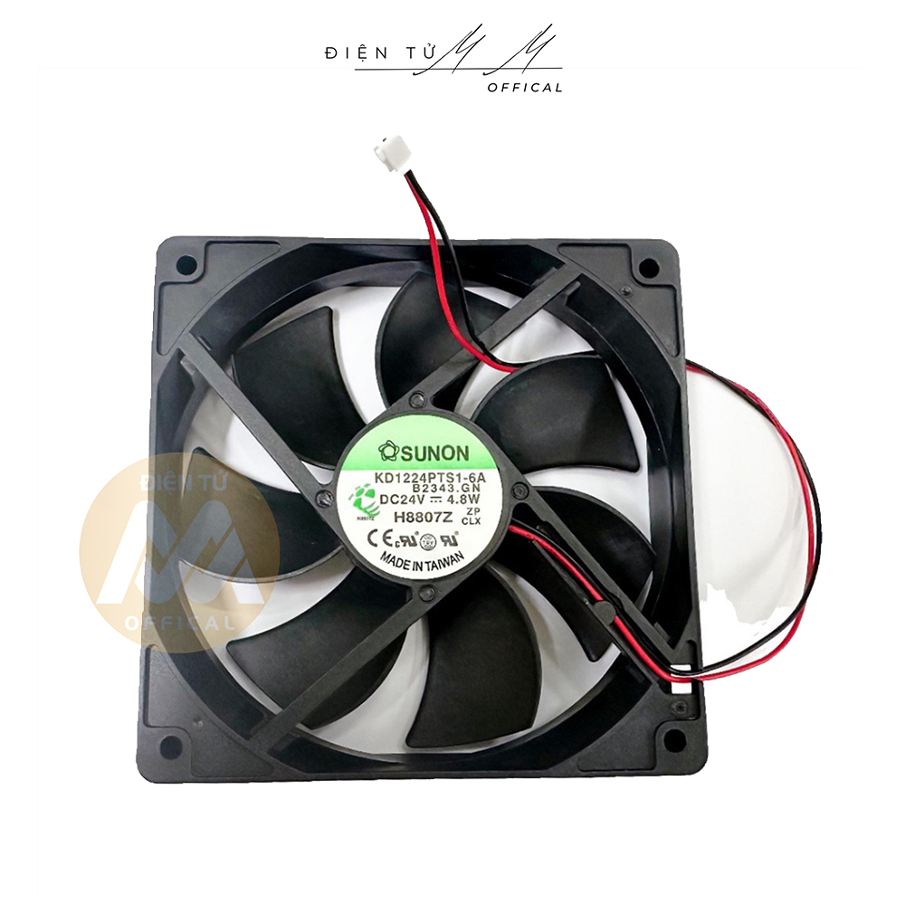 Taiwan sunon radiator fan 12x12x2.5cm 12V-24V DC | Shopee Malaysia