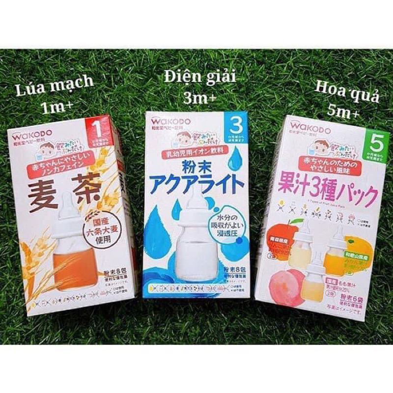 Wakodo Japanese fruit tea for babies from 5 months old (date April 2025 ...