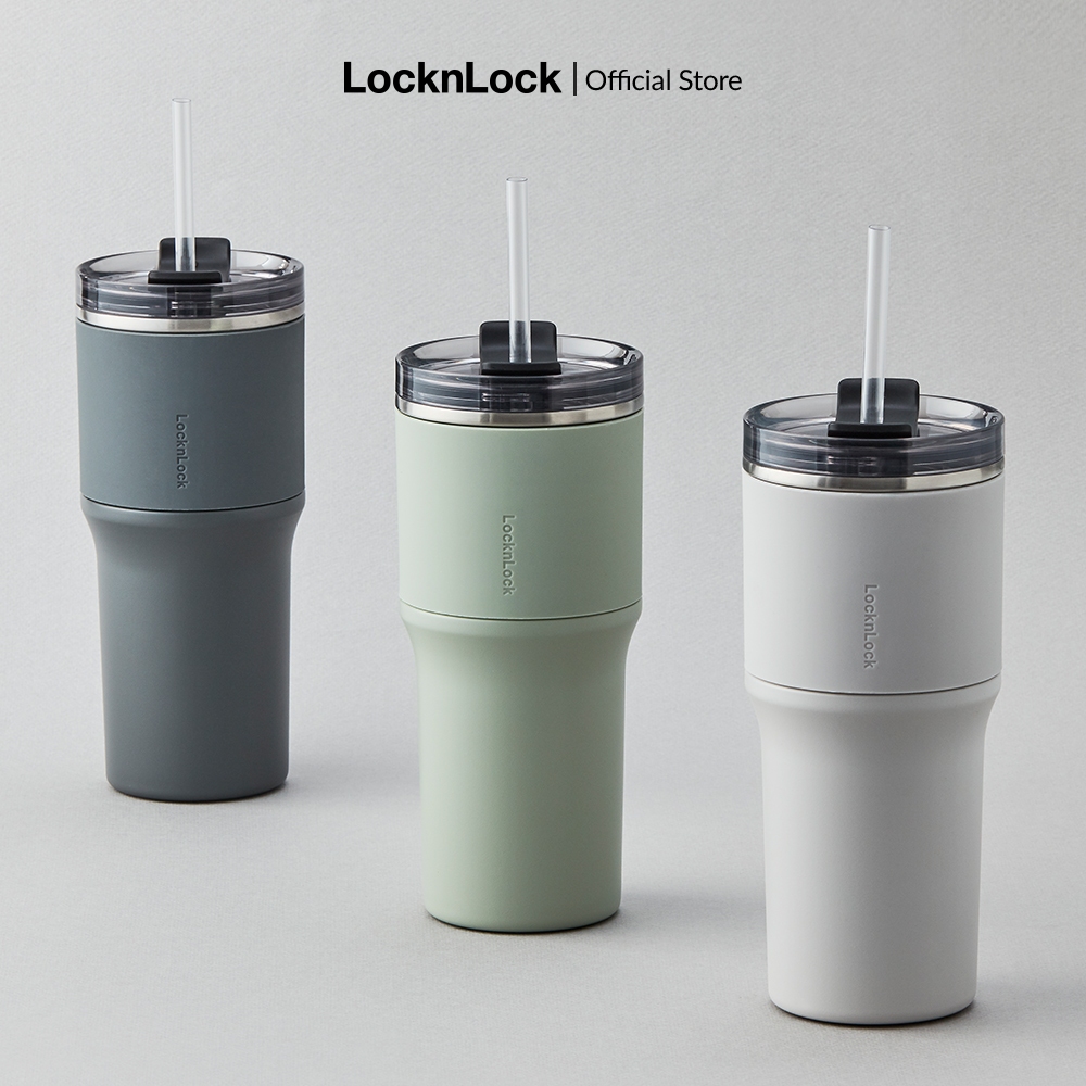 [LIVE 8.8] Lock&Lock Metro Drive 650ml Powder Coated Thermos Flask With ...