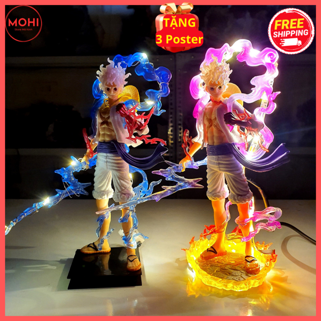 Luffy Gear 5 Model WITH LED VERSION, New Sun God Nika, Super Beautiful ...