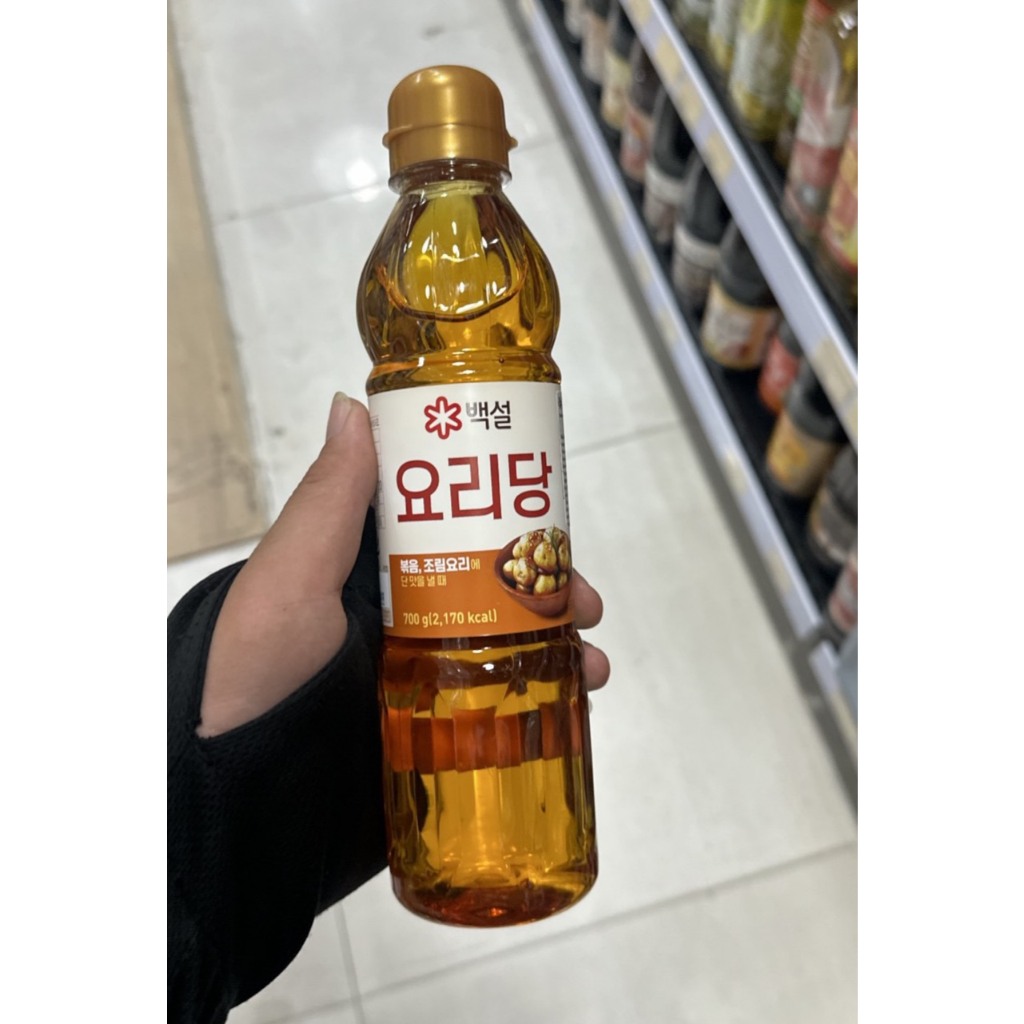 Korean Beksul Cooking Sugar Water Bottle 700G / CJ) 요리당 700G | Shopee ...