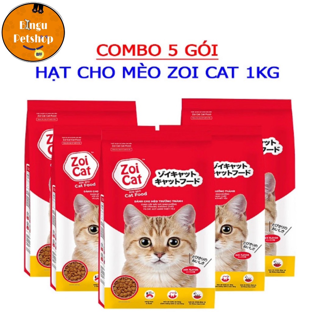 [COMBO 5 PACK] Zoi Cat Cat food 1kg * 5 PACK | Shopee Malaysia