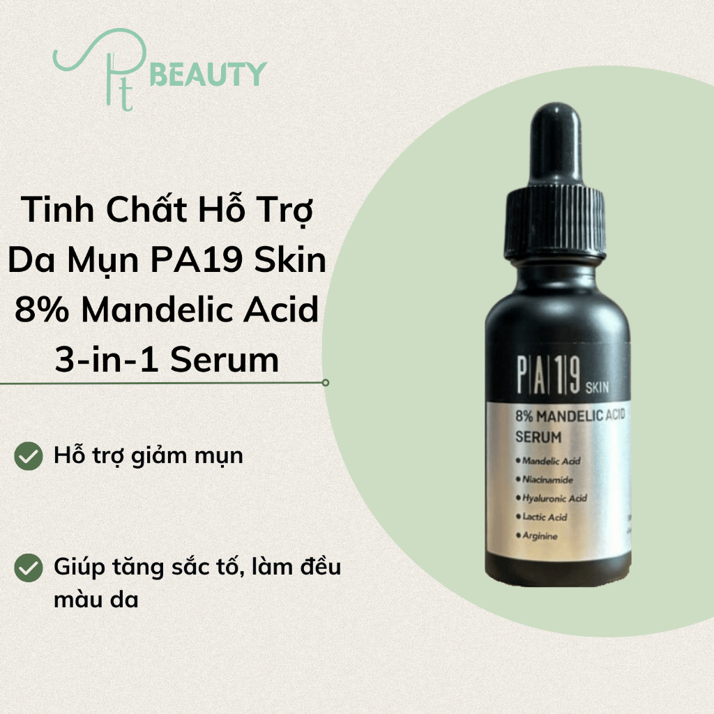 Pa19 Skin 8% Mandelic Acid 3-in-1 Serum | Shopee Malaysia