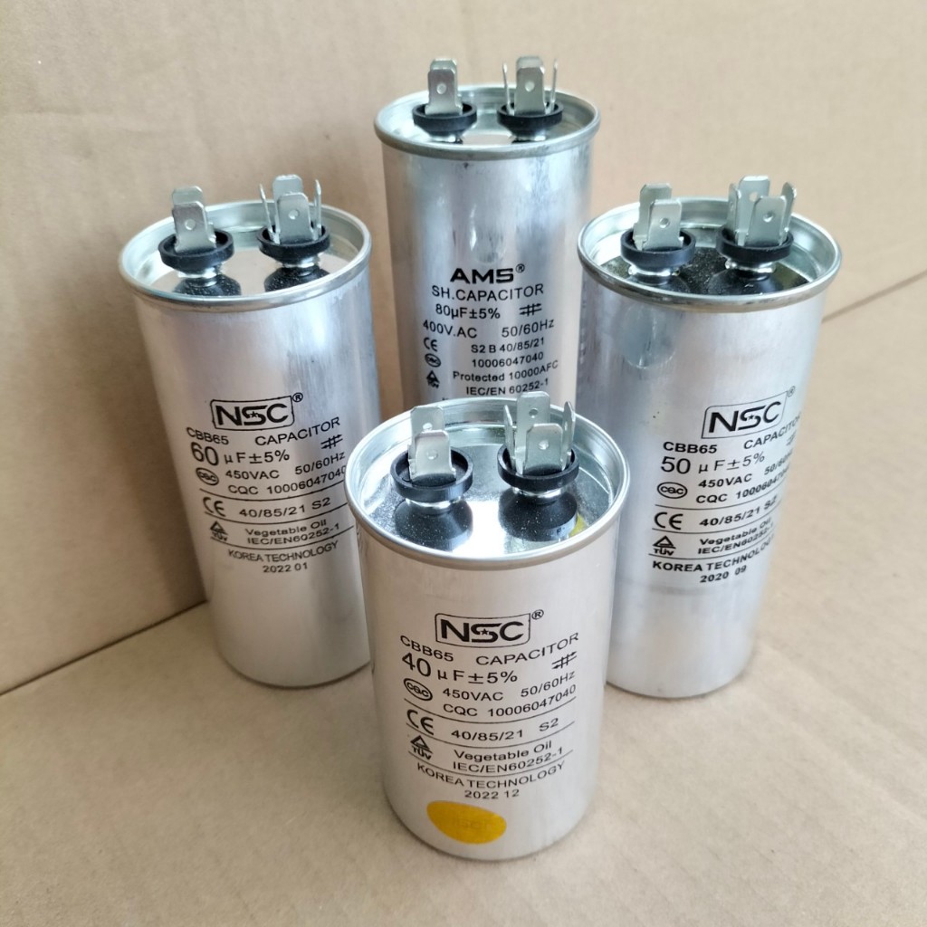 Aluminum shell capacitors for washing machine air conditioner motors ...