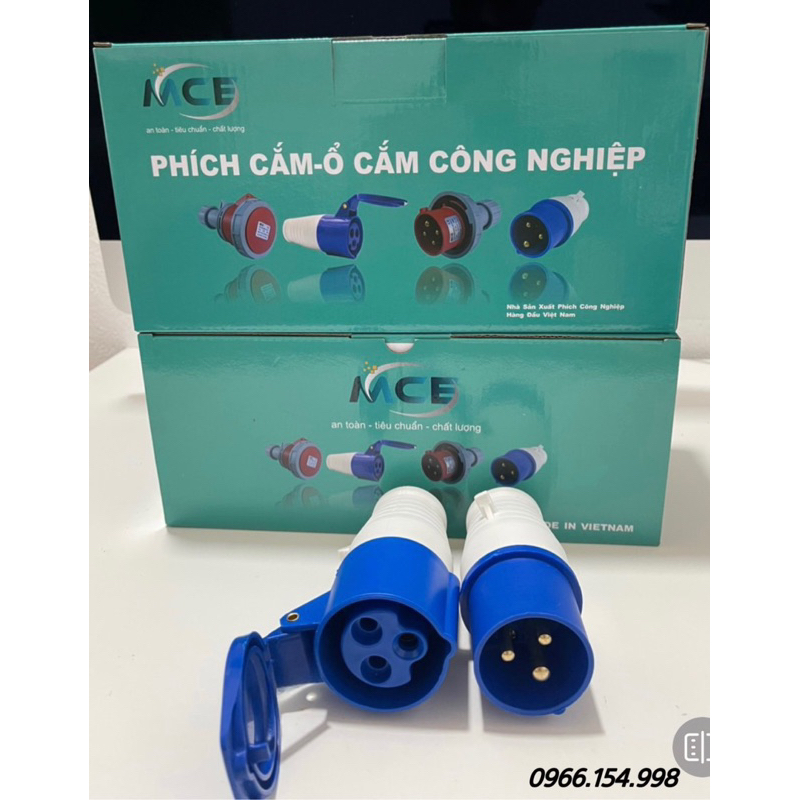 Single Phase 3 Pin 16A Industrial Socket Plug Made of Pure Copper ...