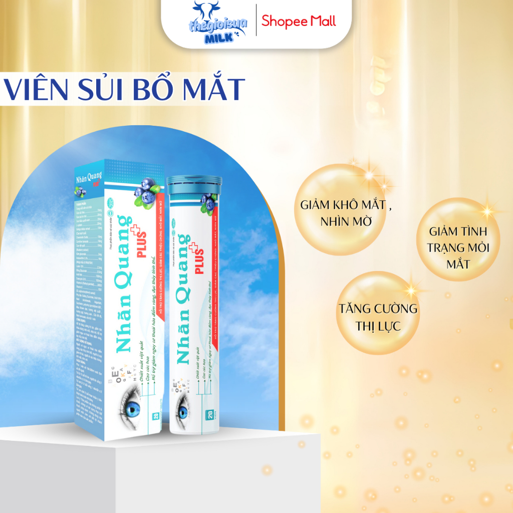 Optical Eye Supplement Plus Effervescent Tablets Enhance Eye Vision and ...