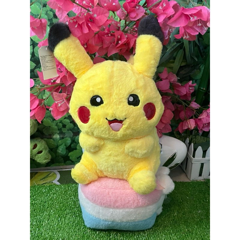 Pikachu teddy bear toy (Timezone pick) | Shopee Malaysia