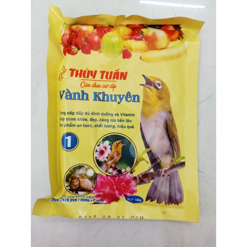 Bran For Bird Rim Thuy Tuan No. 1 Nourishment And Feather Change 100g ...