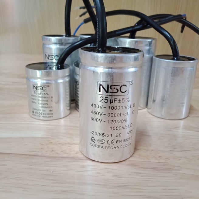 Aluminum shell capacitor for washing machine air conditioner motor ...