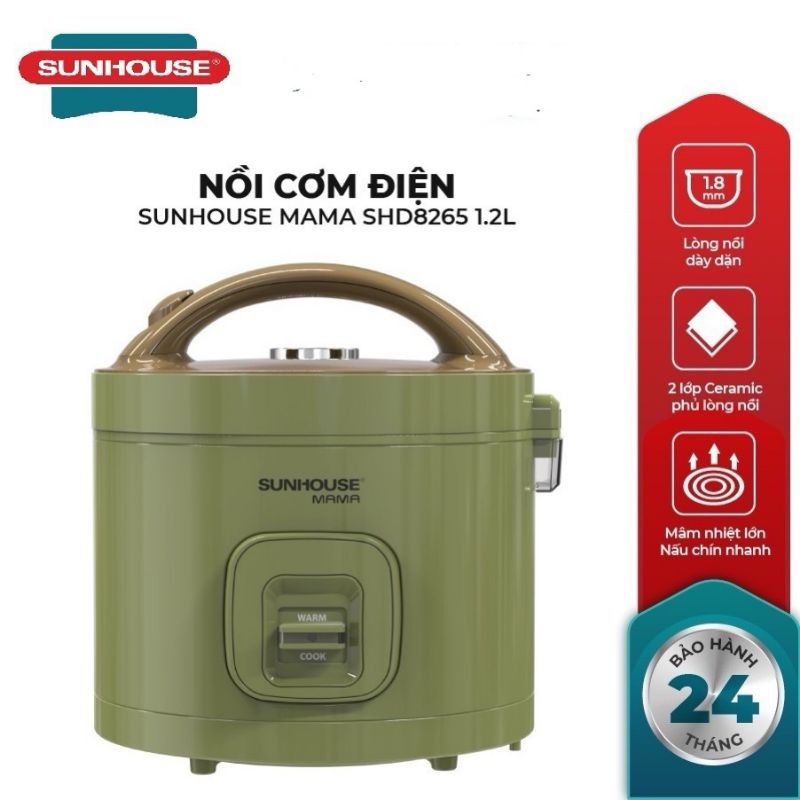 Sunhouse MAMA SHD8265G 1.2L RICE COOKER, genuine product with no ...