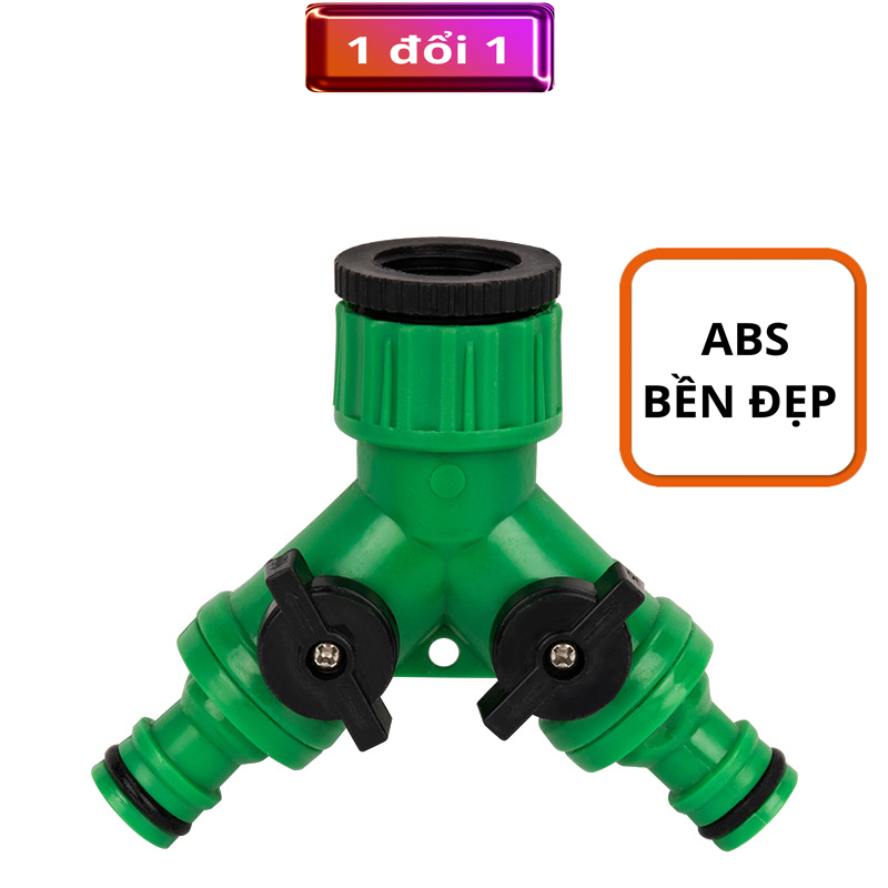Quick Coupling Divided Into 2 Y, Split Connector 2 With Lock Valve ...