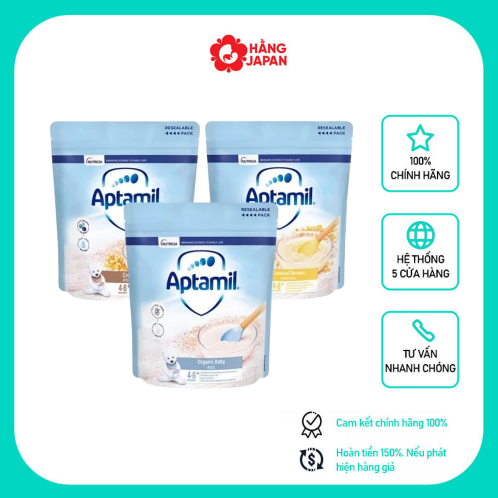 Aptamil weaning powder from the UK for babies from 4m+ with all flavors ...