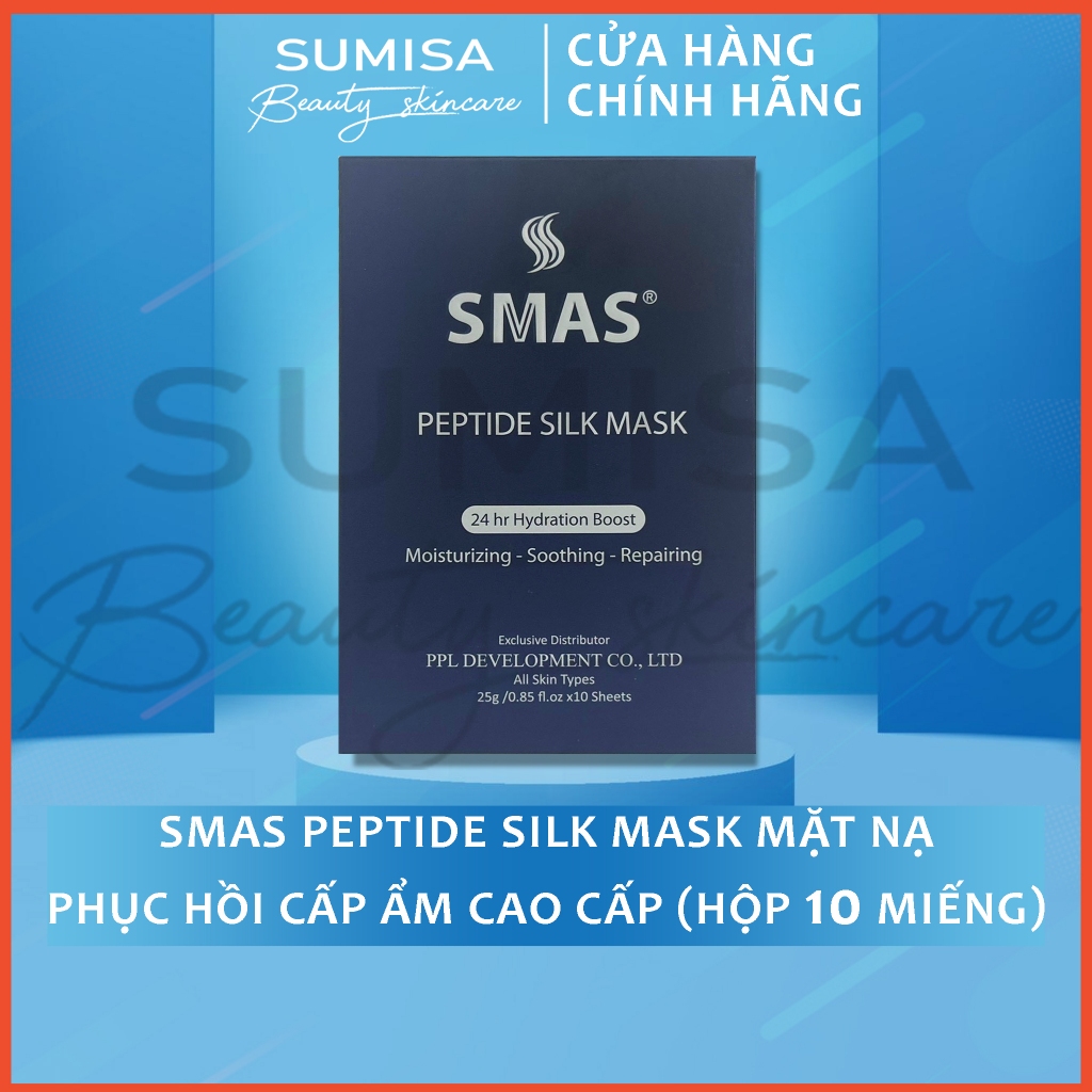 Smas Peptide Silk Mask Premium Moisturizing Restorative Mask 1 piece ...
