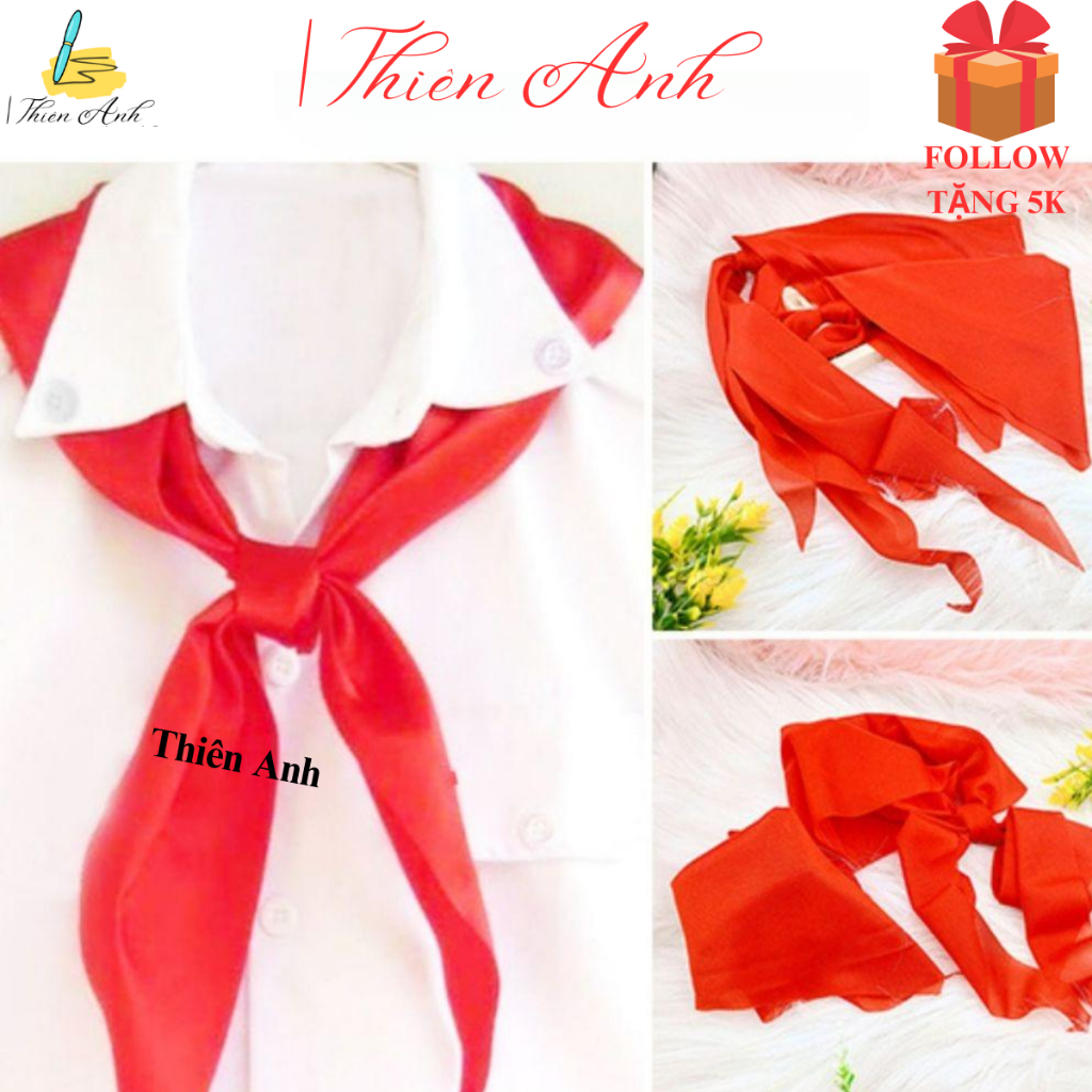 Red scarves for students, team scarves, scarves for elementary and ...