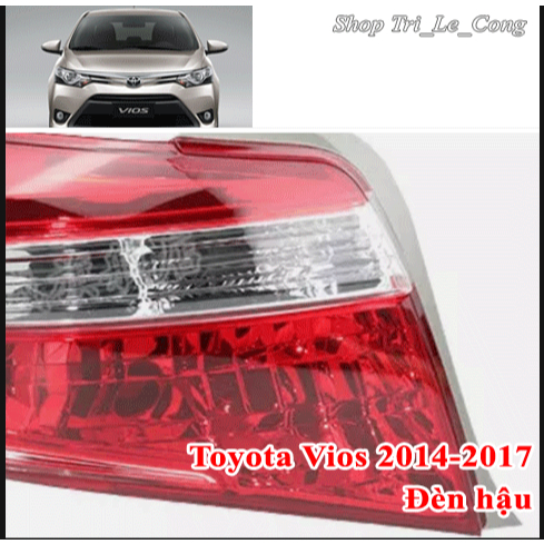 Toyota Vios 13-17 Car tail lights on the left and right, rear passenger ...