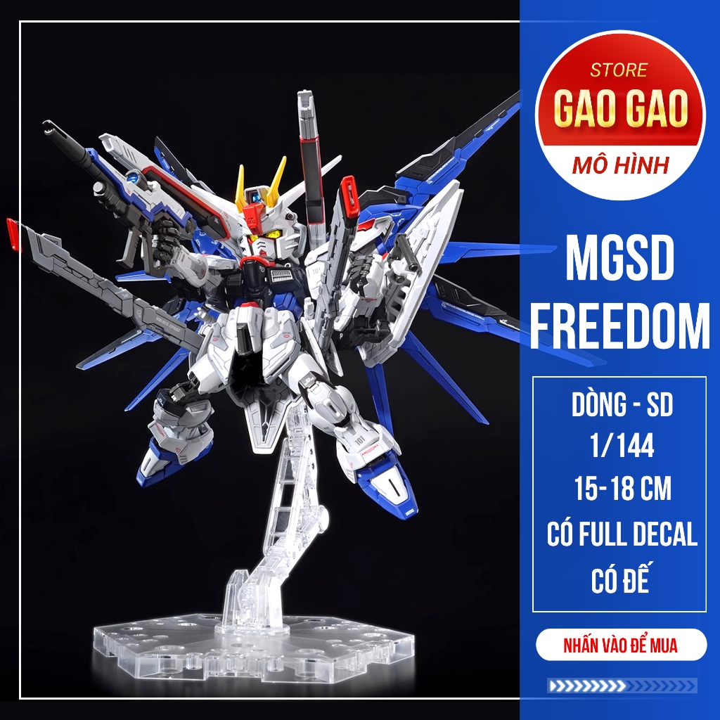 (Deluxe Version) MG MASTER GRADE MGSD FREEDOM DB Assembly Model + Full ...