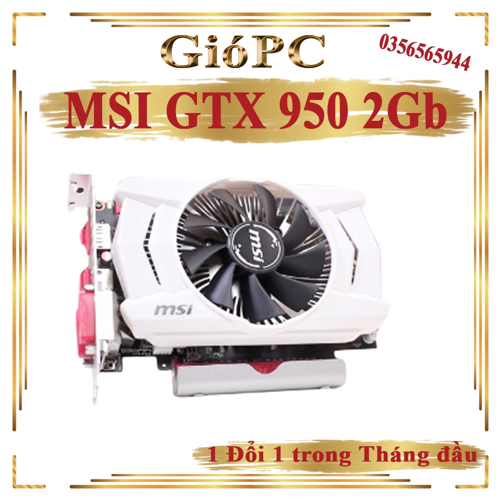Vga Graphics Card GTX 950 2Gb Nice Product | Shopee Malaysia