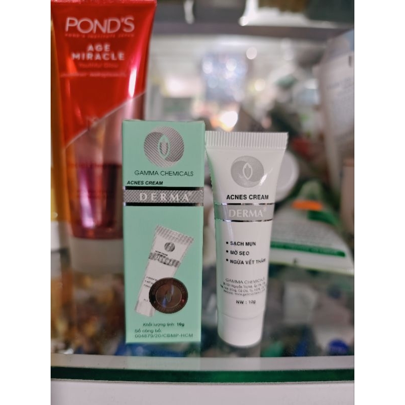 Derma Acne Clearing, Scar Fade, Dark Spot Prevention Cream 10g | Shopee ...