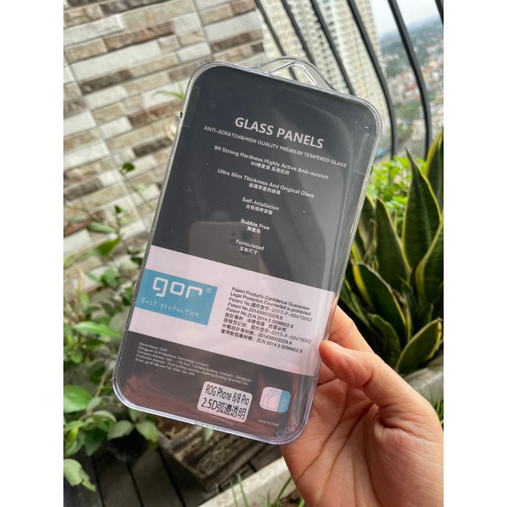 Asus Rog Phone 8/8 Pro transparent, super smooth Tempered Glass Genuine ...