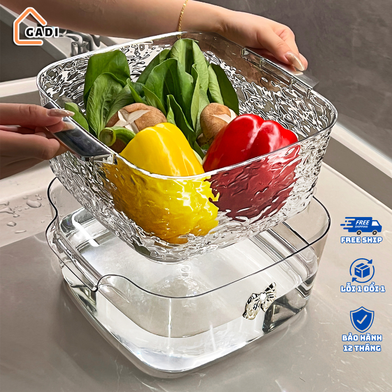 Gadi Diamond Vegetable Basket Has Two Layers Of Thick Design With ...