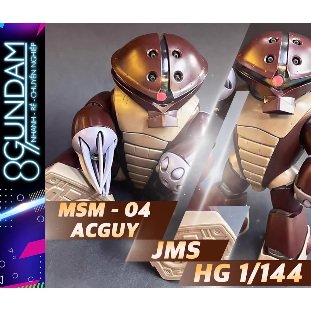Assembled Model HG UC 078 MSM-04 Acguy JMS (free water decal) | Shopee ...