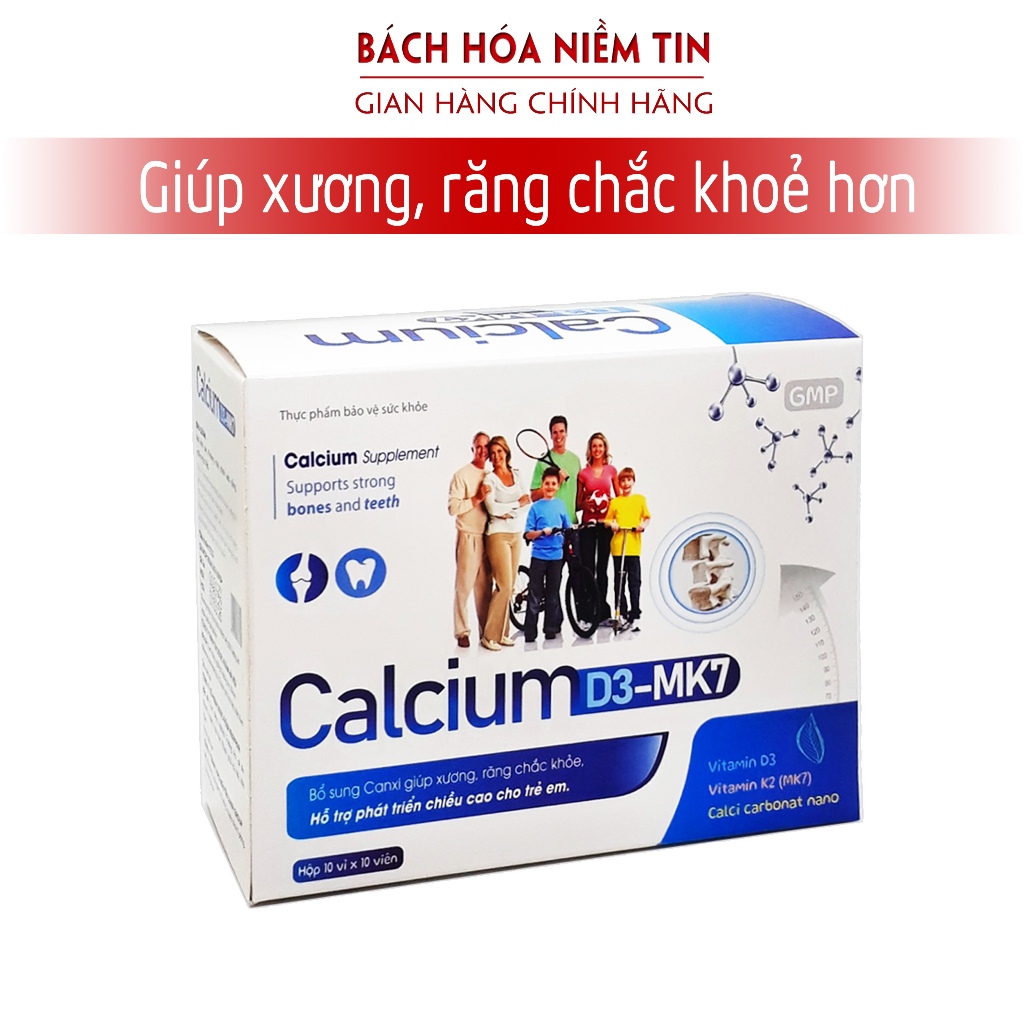 Calcium D3 Mk7 - Calcium vitamin D3, K2 supplement pills help ...