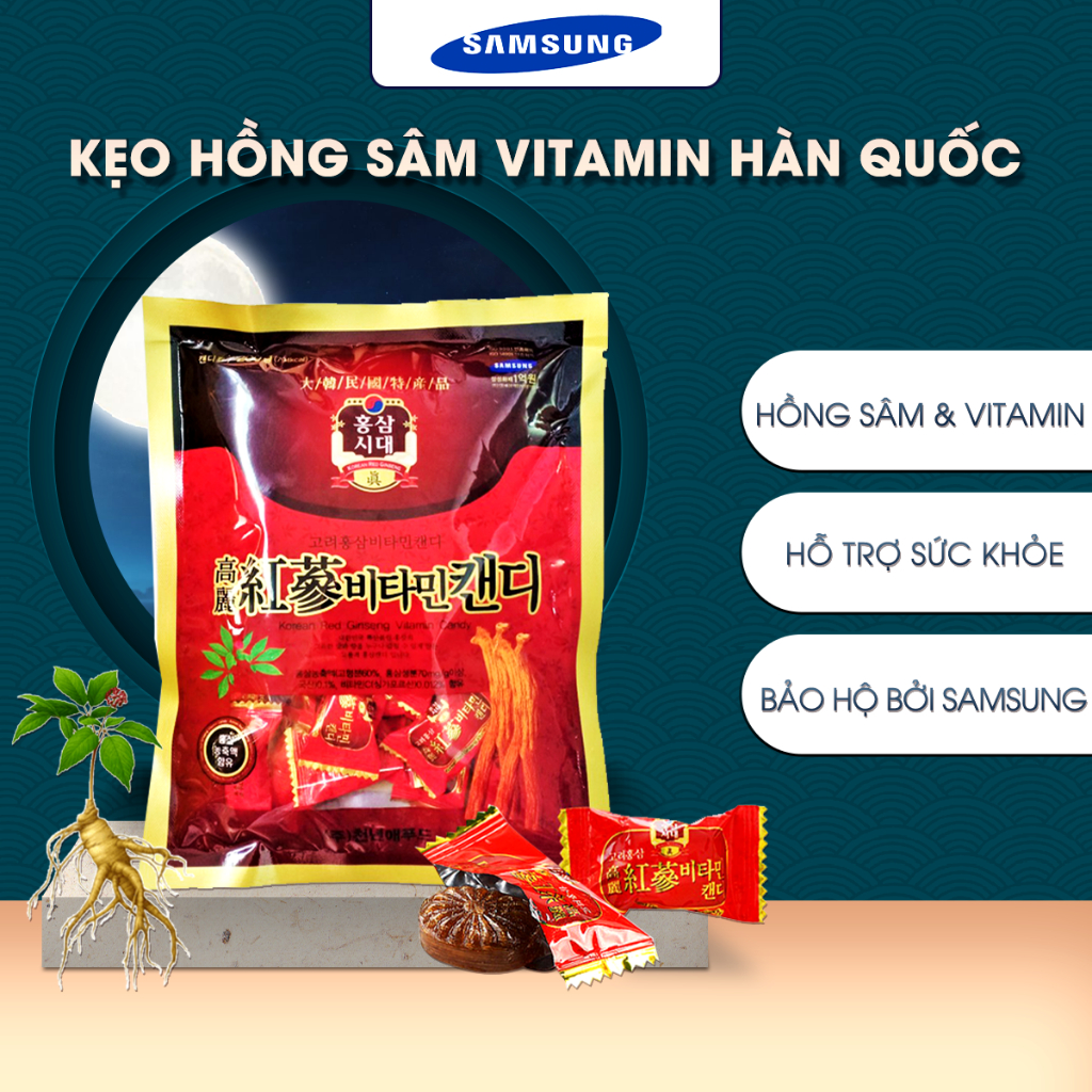 [GENUINE] Korean Red Ginseng Vitamin Candy Samsung Korea Ginseng Candy ...