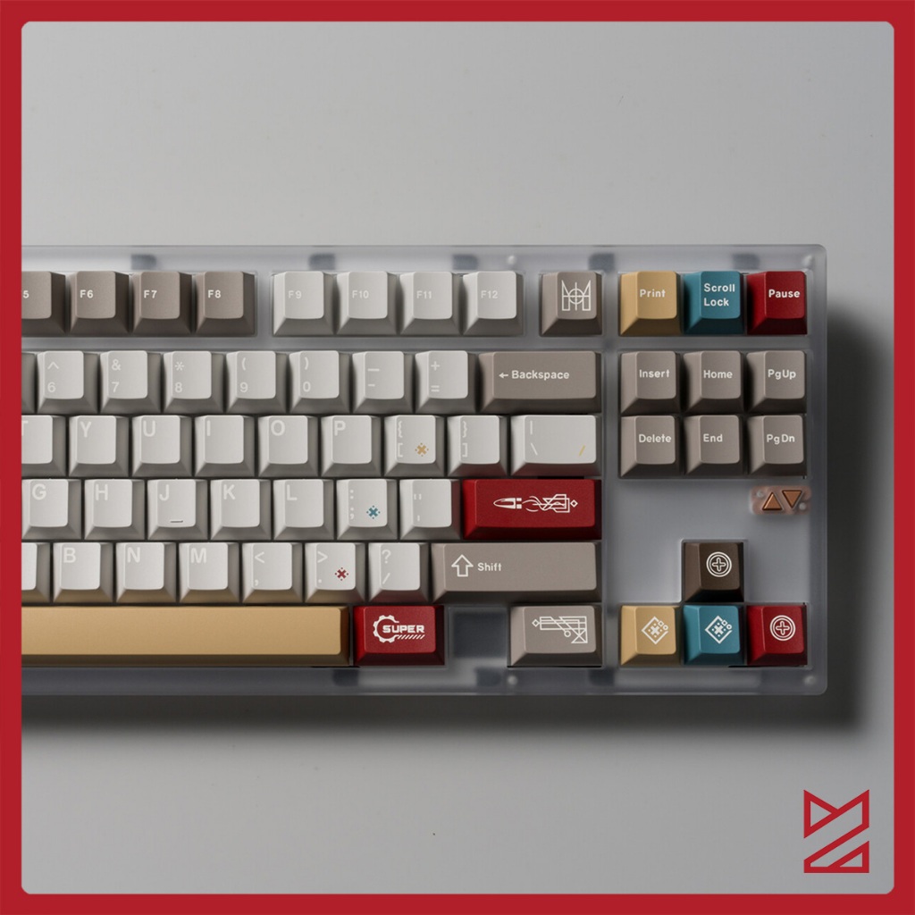 KeyKobo Machinist keycap set (ABS Doubleshot / Profile Cherry) | Shopee ...