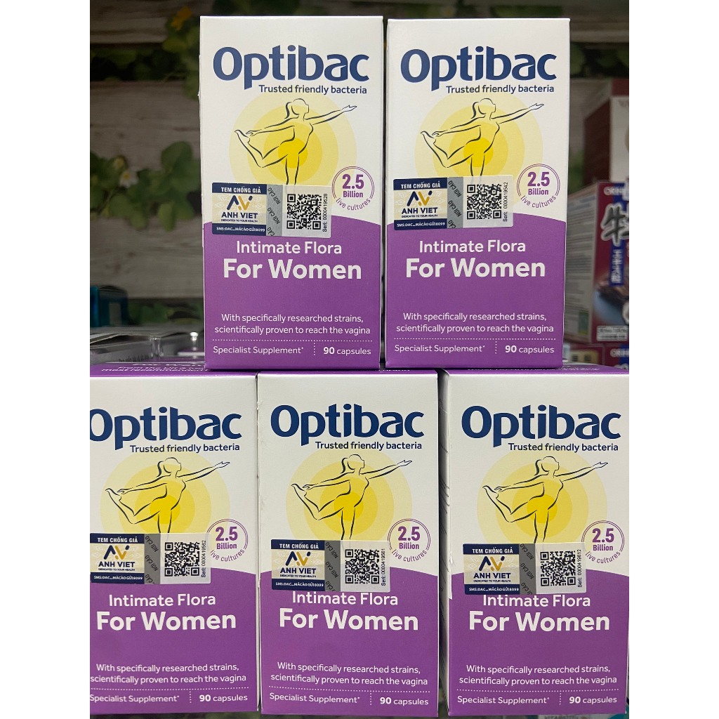 (Genuine Goods) Box Of 90v Optibac Purple - Gynecological Probiotics ...