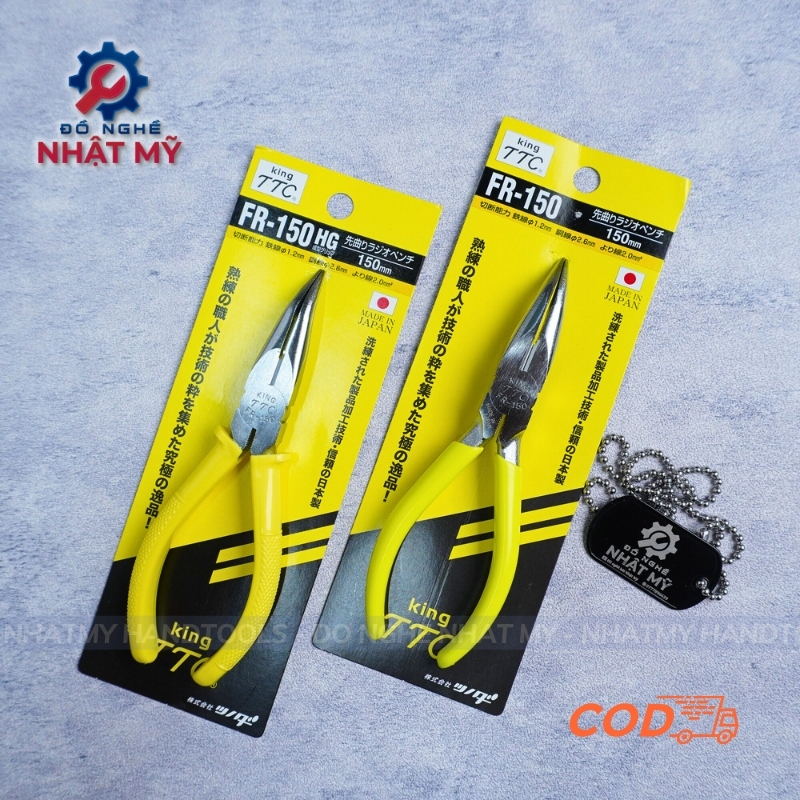 [Made In Japan] Tsunoda FR-150 6 inch curved nose pliers _Japanese American tools | Shopee Malaysia