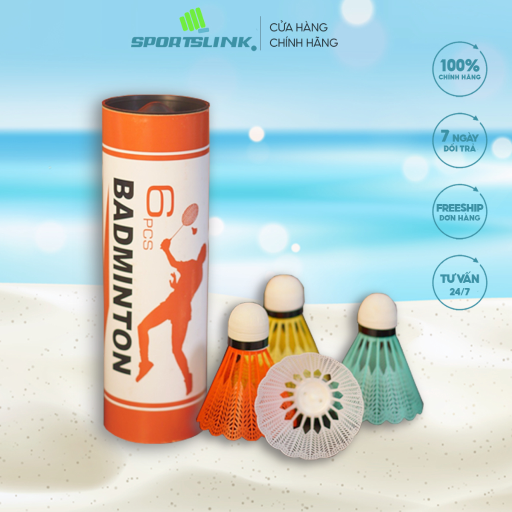 SPORTSLINK 3-ball plastic badminton tube | Shopee Malaysia