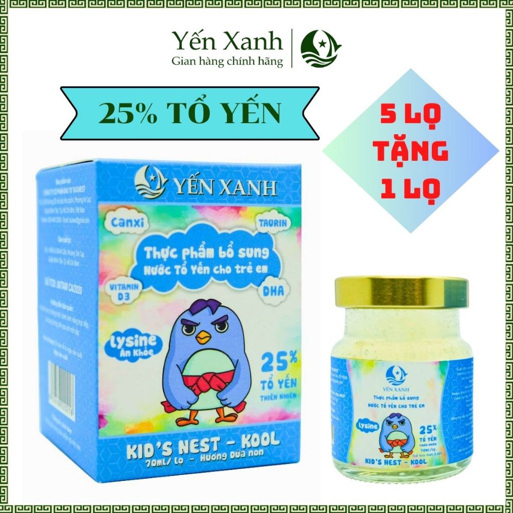 Kid's Nest Kool steamed bird's Nest drink for children with young ...