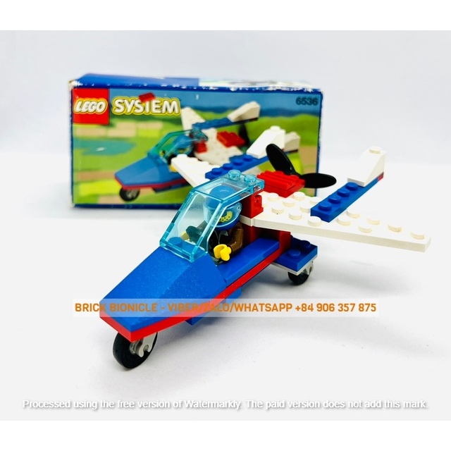 Lego TOWN - LEGO City LEGO Hawk Puzzle Toy - 6536 Aero Hawk | Shopee ...