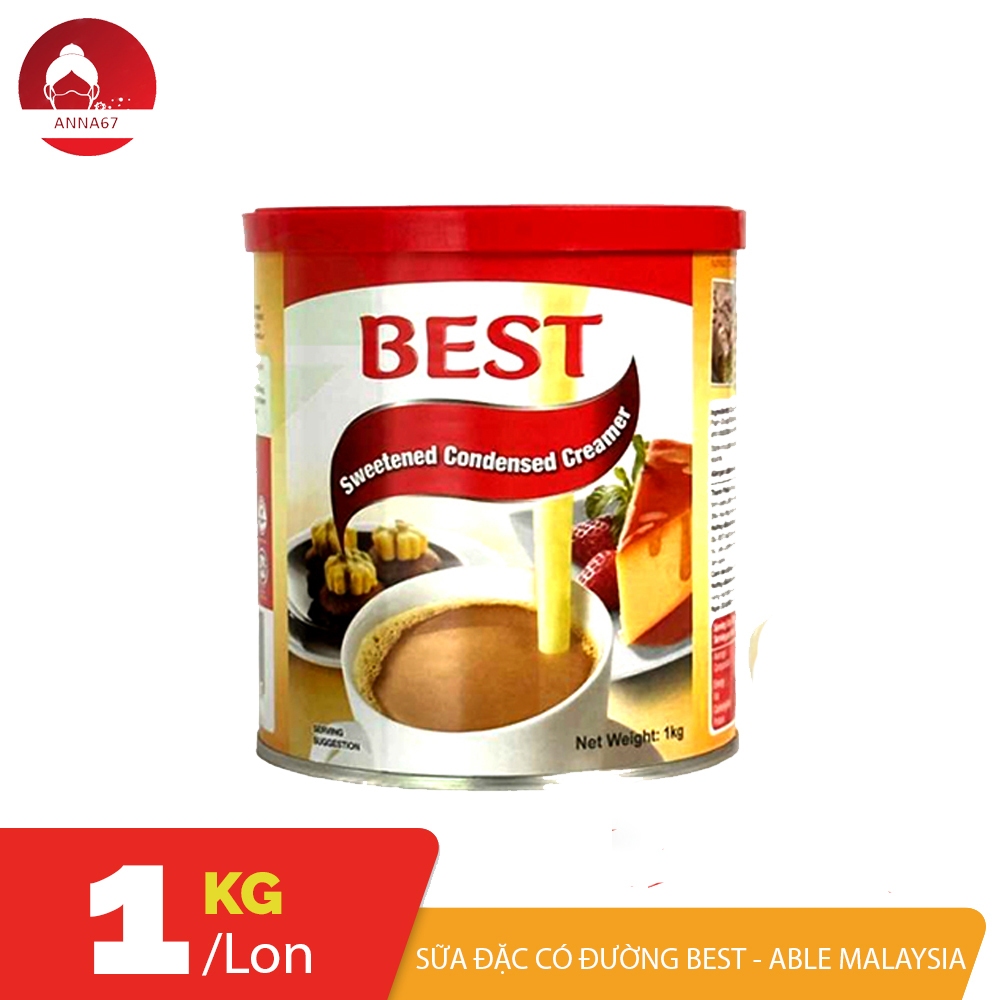 BEST ABLE / DAILY GOLD Malaysia sweetened condensed milk can, new model ...