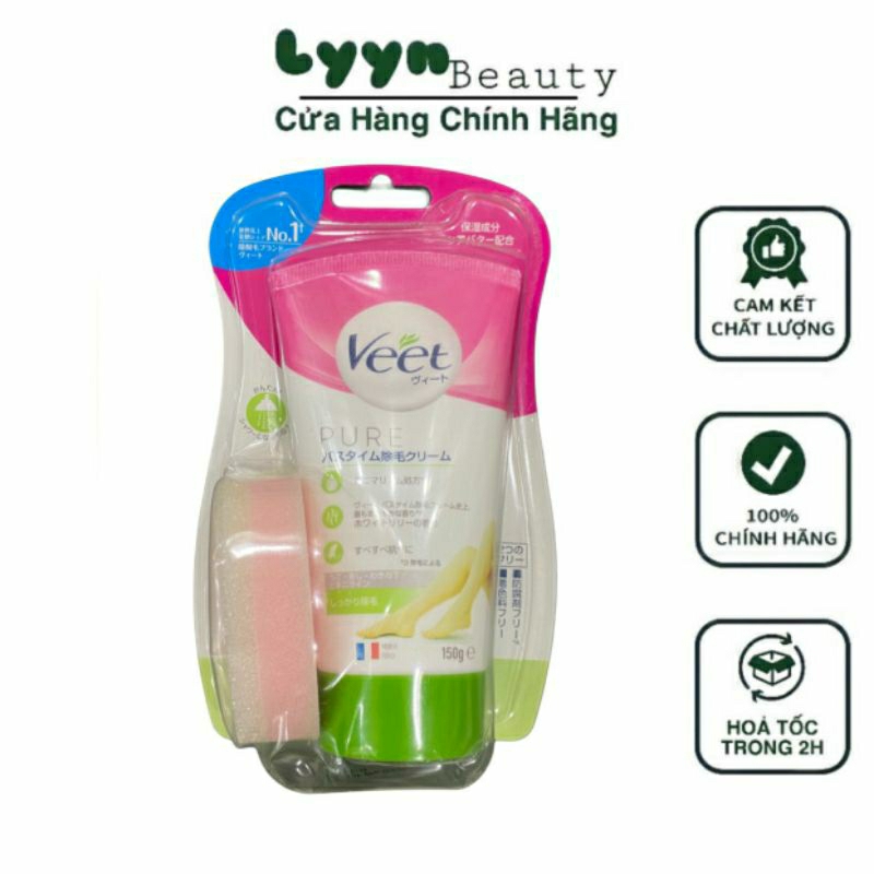 Japanese VEET Hair Removal Cream 150g, Safe and effective. | Shopee ...