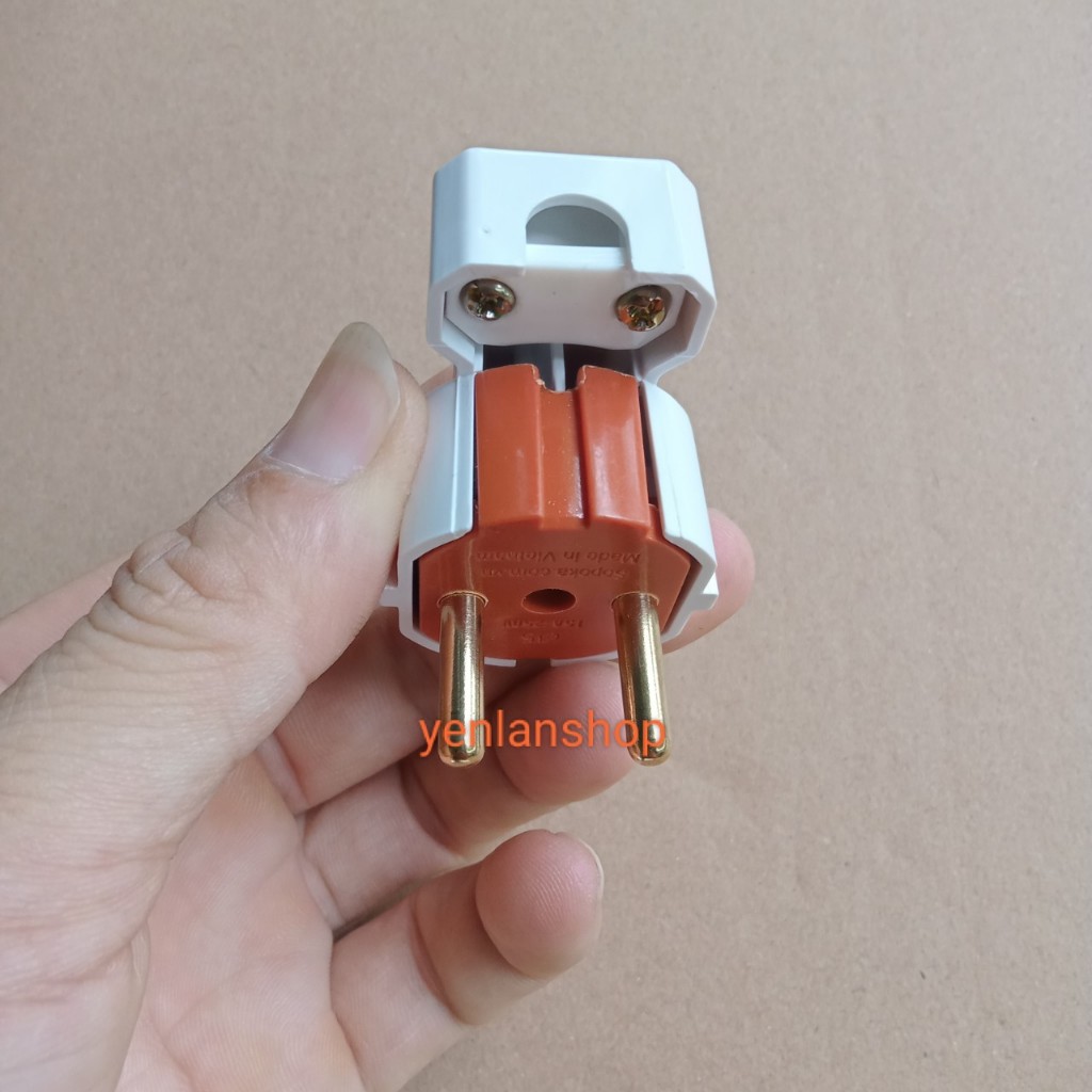 Sopoka Perpendicular Folding Power Plug Super Load 3000W 15A-250V ...